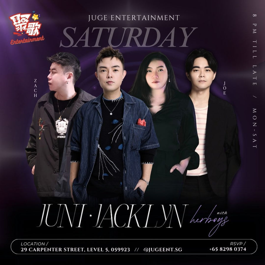 Live Band Performances | 聚， theJU.sg